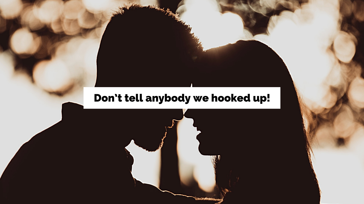 Don t Tell Anybody We Hooked Up OMG Nepal